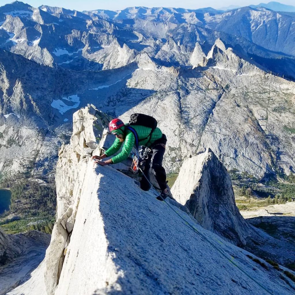 Brice Pollock » Sleeping on the Best Knife-Edge Ridge Climb You’ve ...
