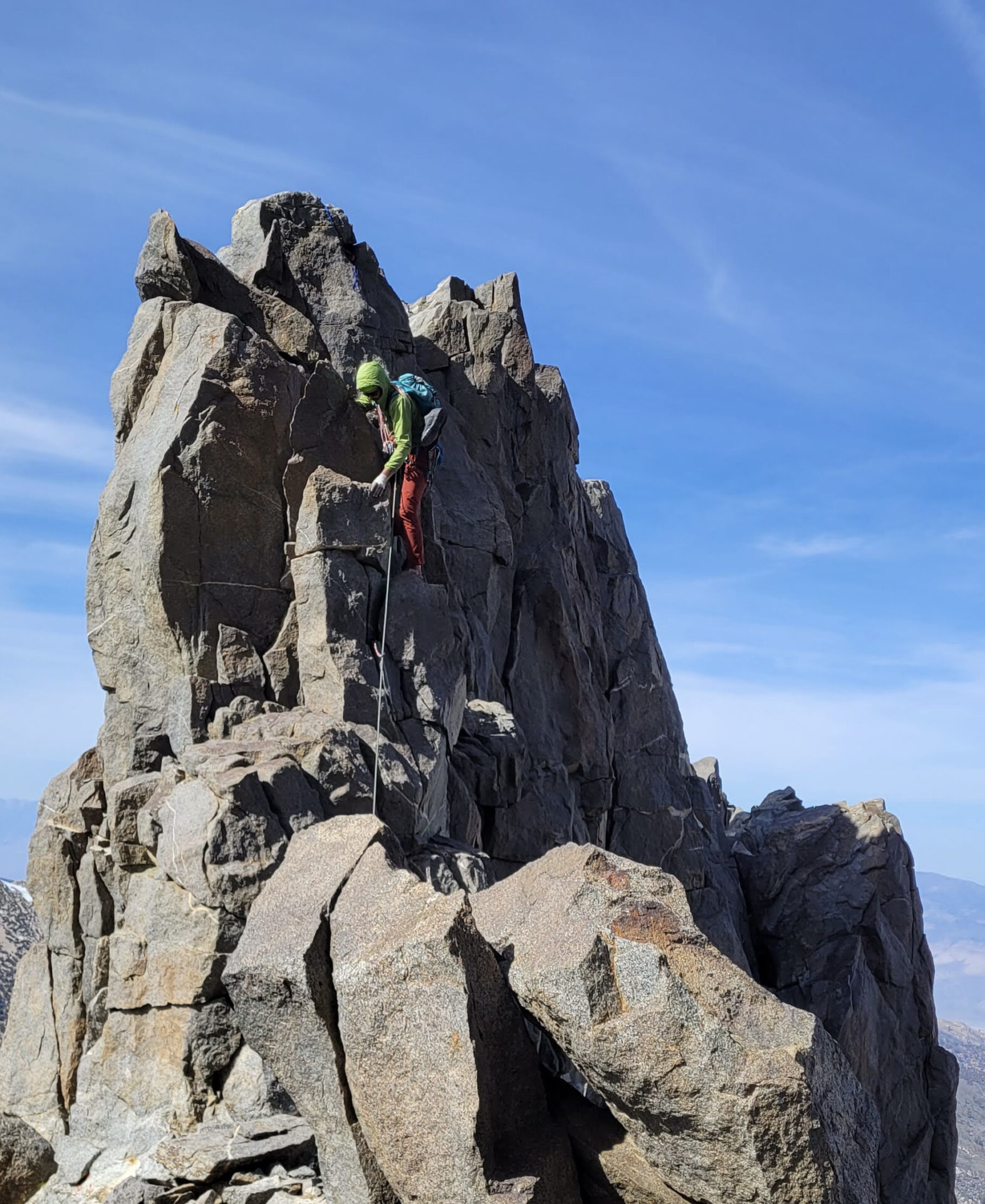 Brice Pollock » Return to Temple Crag: Sun Ribbon Arete